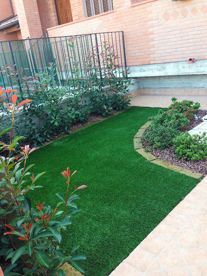 Prato sintetico: ecco il giardino che vorrei... - Verdeblu Giardini