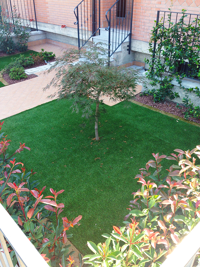 Prato sintetico: ecco il giardino che vorrei... - Verdeblu Giardini